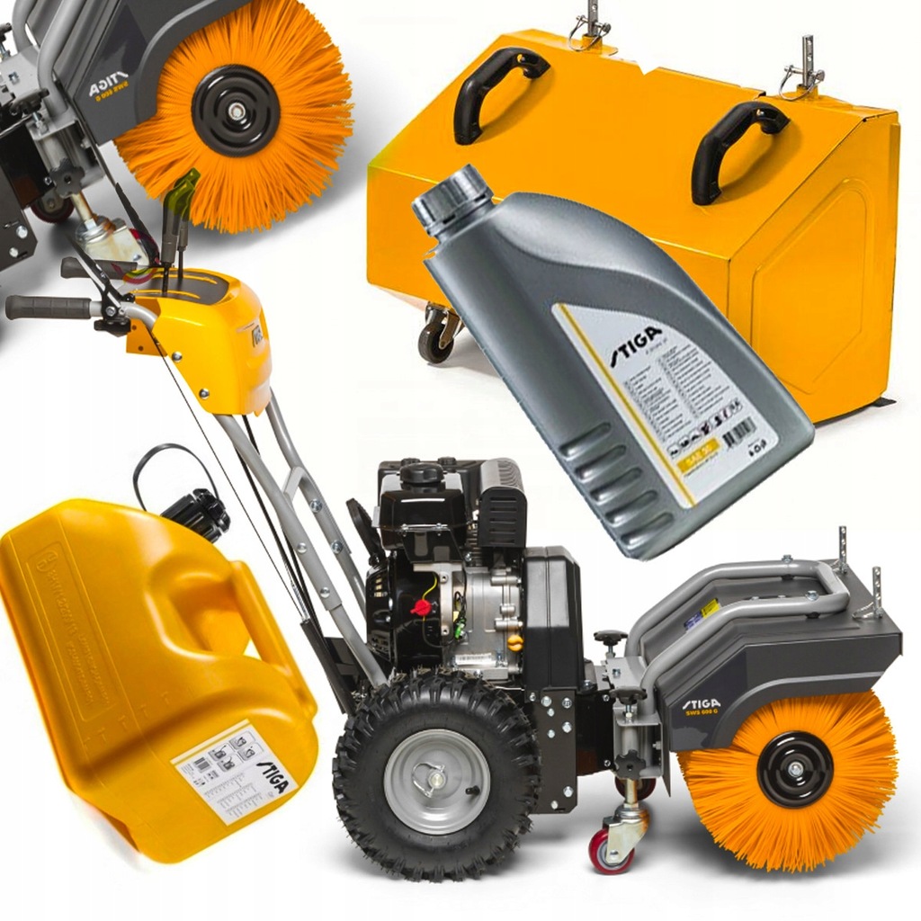 ZAMIATARKA SPALINOWA STIGA SWS 800G ZBIORNIK XXL - 8999411550 ...