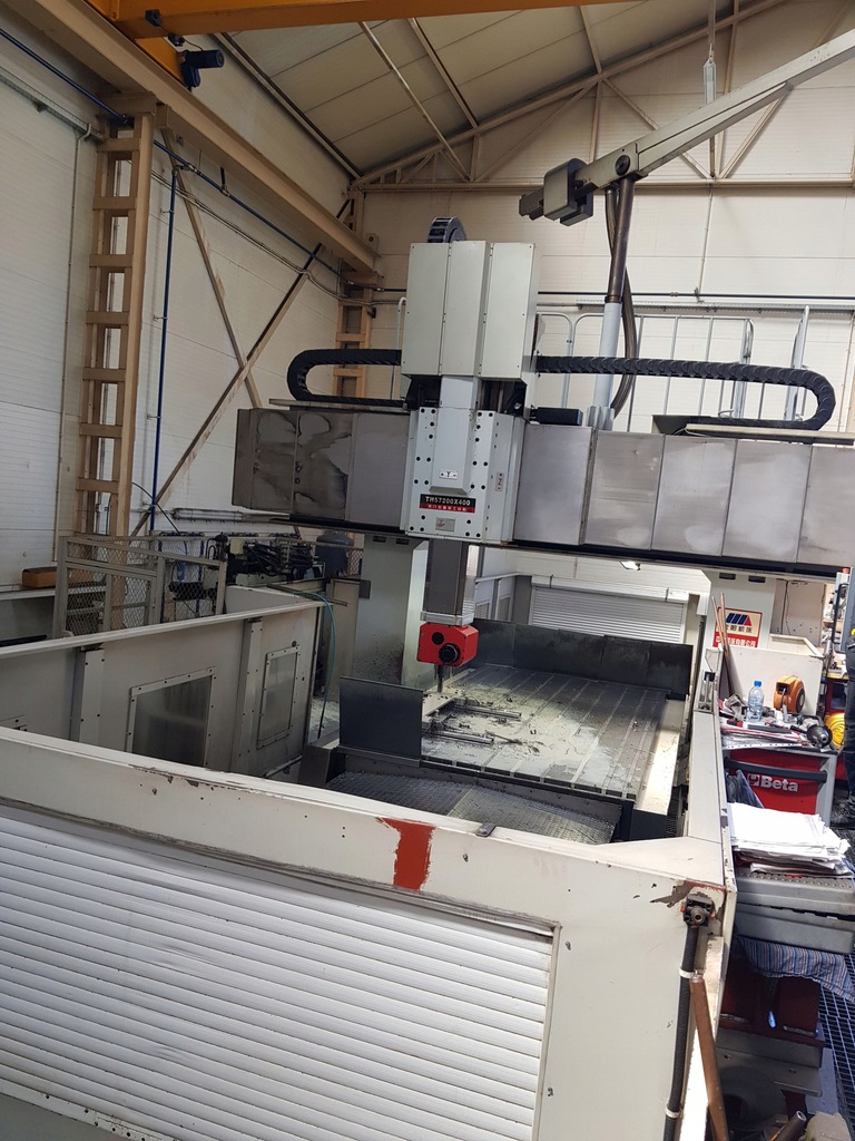 Frezarka bramowa CNC, 5-face 4000x2000mm - 12544628495 - oficjalne archiwum Allegro