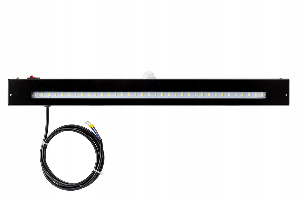 Panel oświetleniowy LED 1U 230V z czujnikiem do szaf Rack 19'' + śruby ...