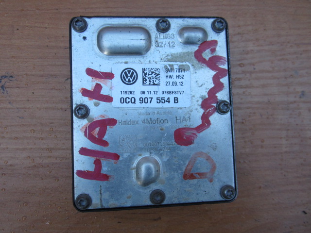 VW TIGUAN AUDI Q3 4x4 STEROWNIK MOSTU 0CQ907554B - 13542946811 ...