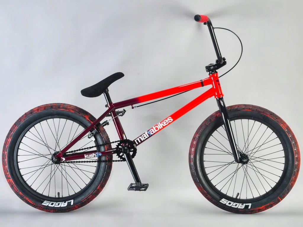 Rower BMX Mafiabikes Kush2+ 20" Red Fade - 9052047429 - oficjalne archiwum Allegro