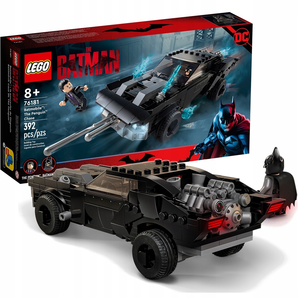 LEGO DC SUPER HEROES POJAZD BATMANA BATMOBIL 76181 - 12575328396 ...