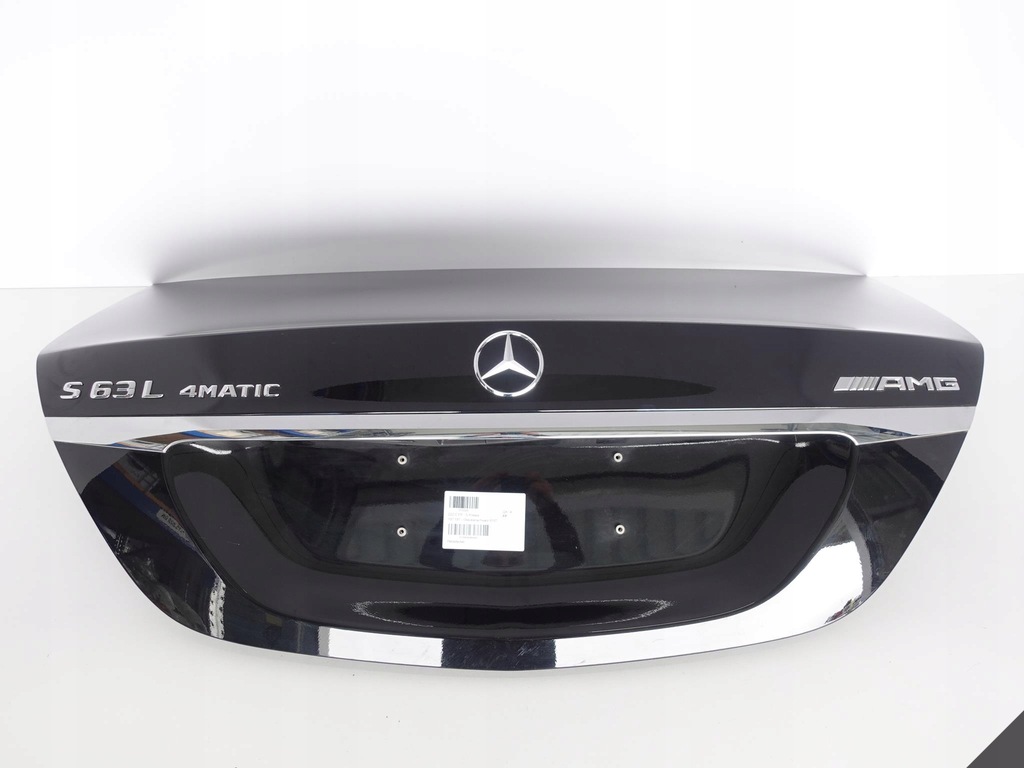 MERCEDES S-KLASA W222 63 AMG LONG KLAPA TYŁ *9197* - 12573586085 ...