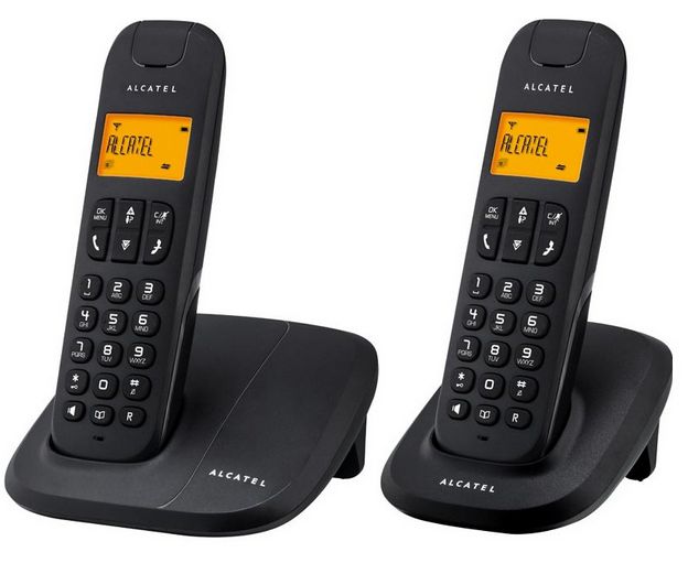 Telefon bezprzewodowy Alcatel Delta 180 SENIOR DUO - 14536193945 ...