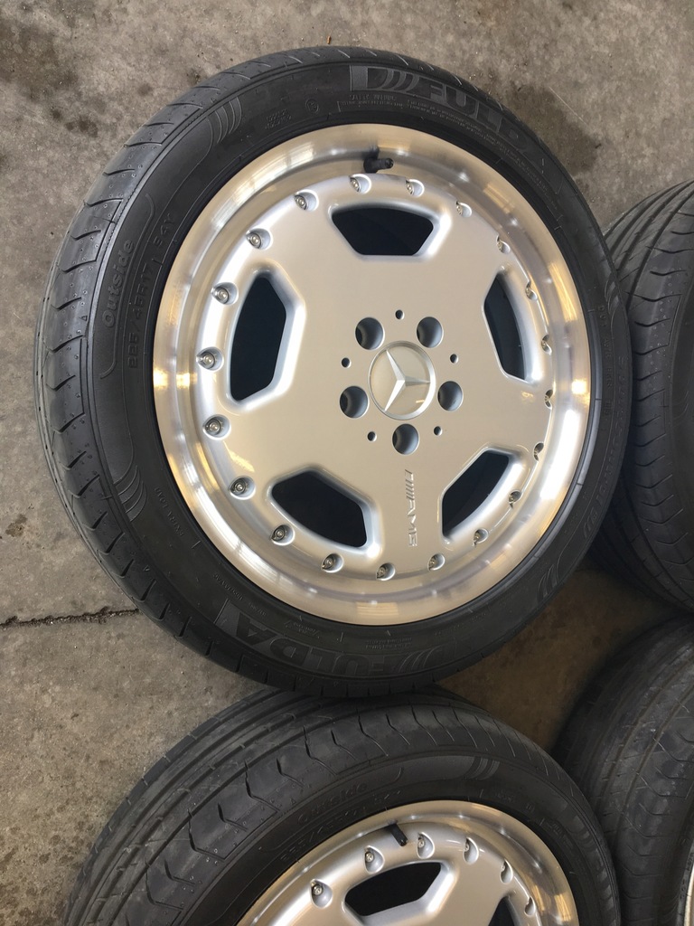 Felgi AMG OZ Aero Mercedes W124 W126 + nowe opon - 7896466058 ...