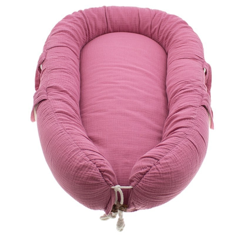 Hi Little One - Kokon gniazdko dla Noworodka PINK - 8565129208 ...
