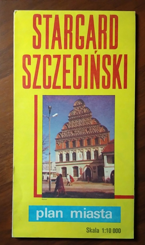 STARGARD SZCZECIŃSKI plan miasta mapa 1985 r. - 11112783000 - oficjalne ...