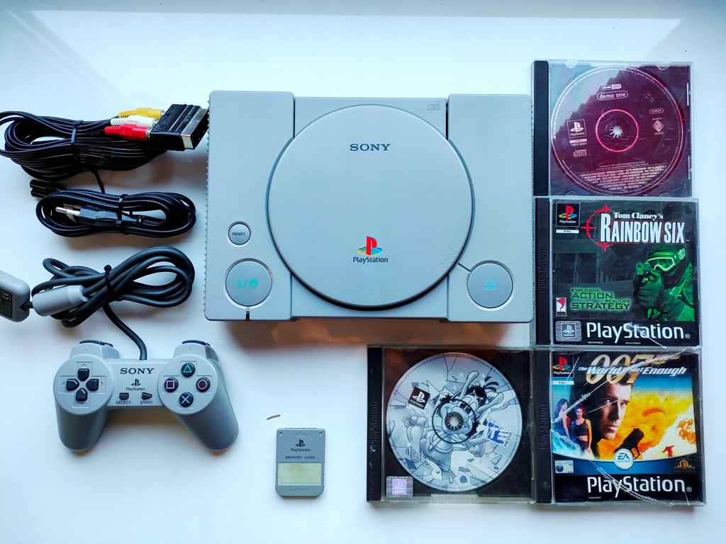 Playstation 1 PSX PS1 SCPH-5502 + GRY + GWARANCJA - 12300921330 ...