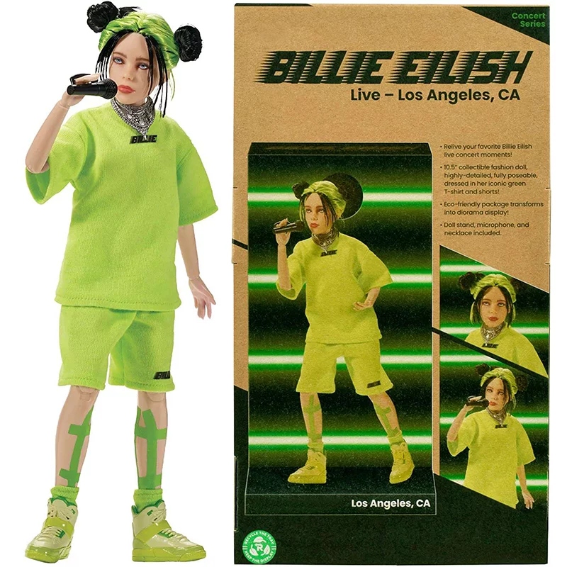 Billie Eilish Lalka Los Angeles Kolekcjonerska - 12675218008 - oficjalne archiwum Allegro
