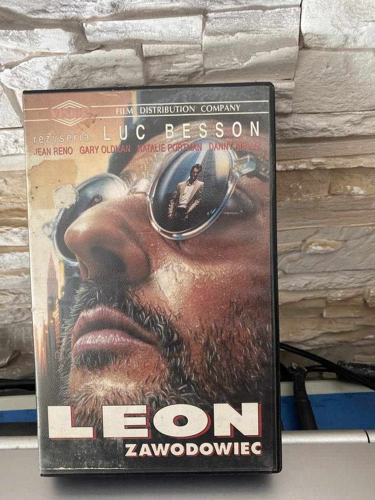 Leon Zawodowiec VHS Jean Reno - 12377826346 - oficjalne archiwum Allegro