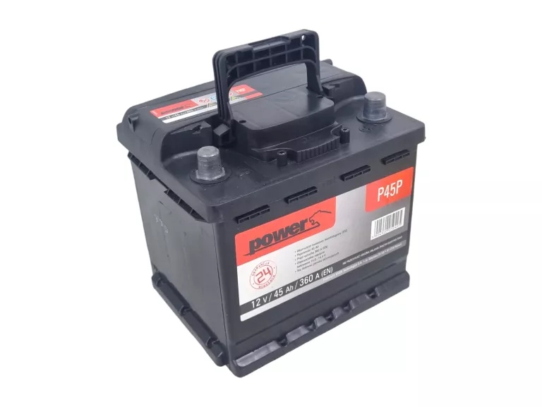 AKUMULATOR SAMOCHODOWY POWER 12V 45AH 360A GW! - 13889427860 - oficjalne archiwum Allegro