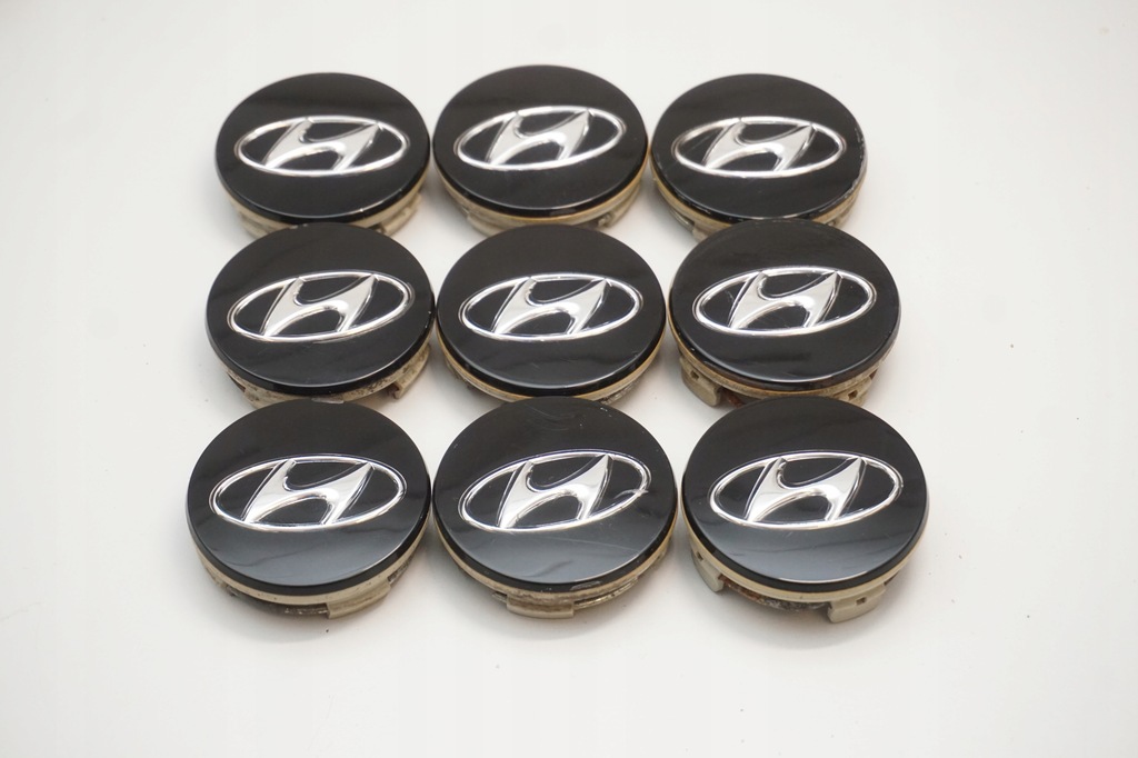 HYUNDAI 52960-3K210 dekielek felg aluminiowych czarne OEM 60mm ...