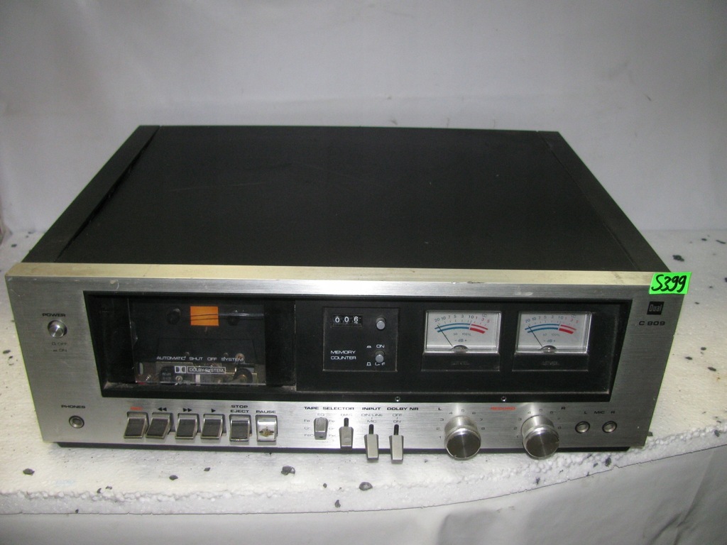 MAGNETOFON KASETOWY DUAL C809 - NR S399 - 12635061733 - oficjalne ...