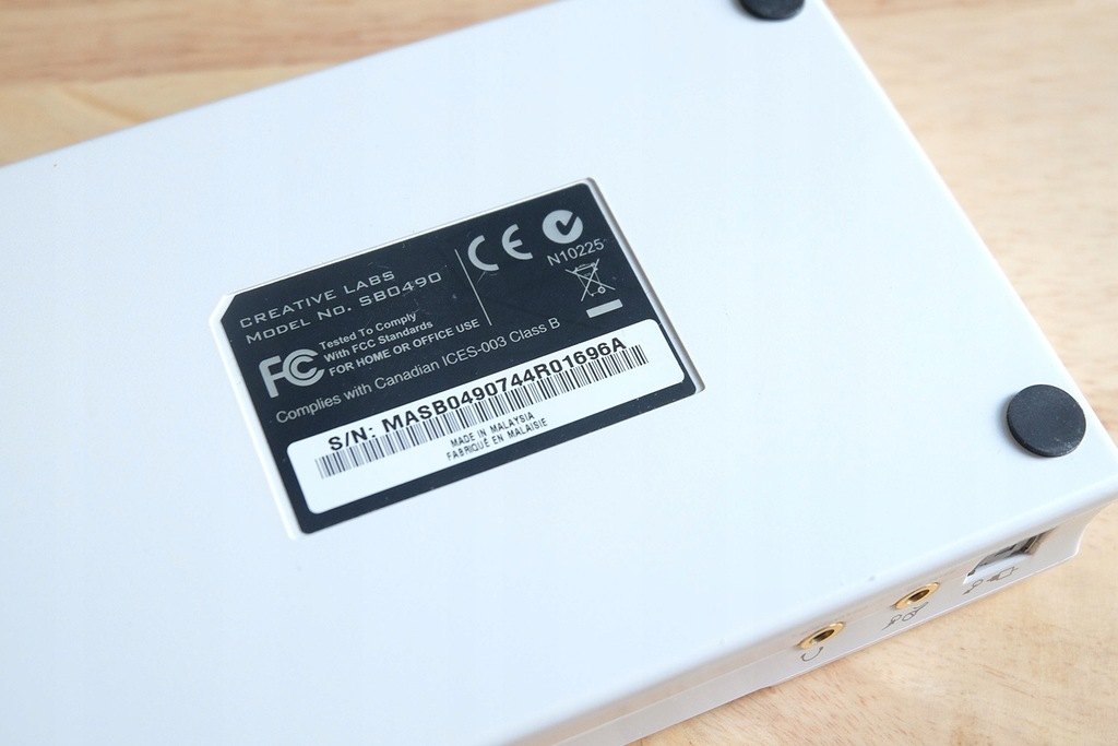 CREATIVE SB0490 Live 24bit External - 12379261204 - oficjalne archiwum ...