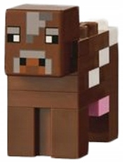 LEGO Minecraft - Figurka Brązowa Krowa minecow01 NOWA - 14932039719 ...