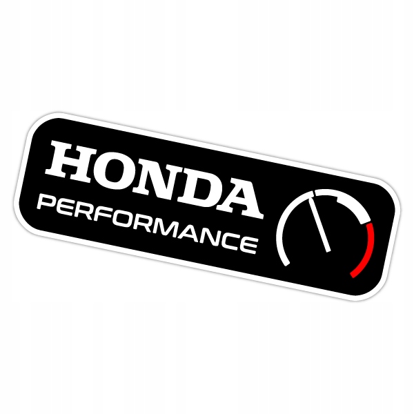 HONDA PERFORMANCE - Naklejka Logo Tuning 15 cm - 11397362985 ...