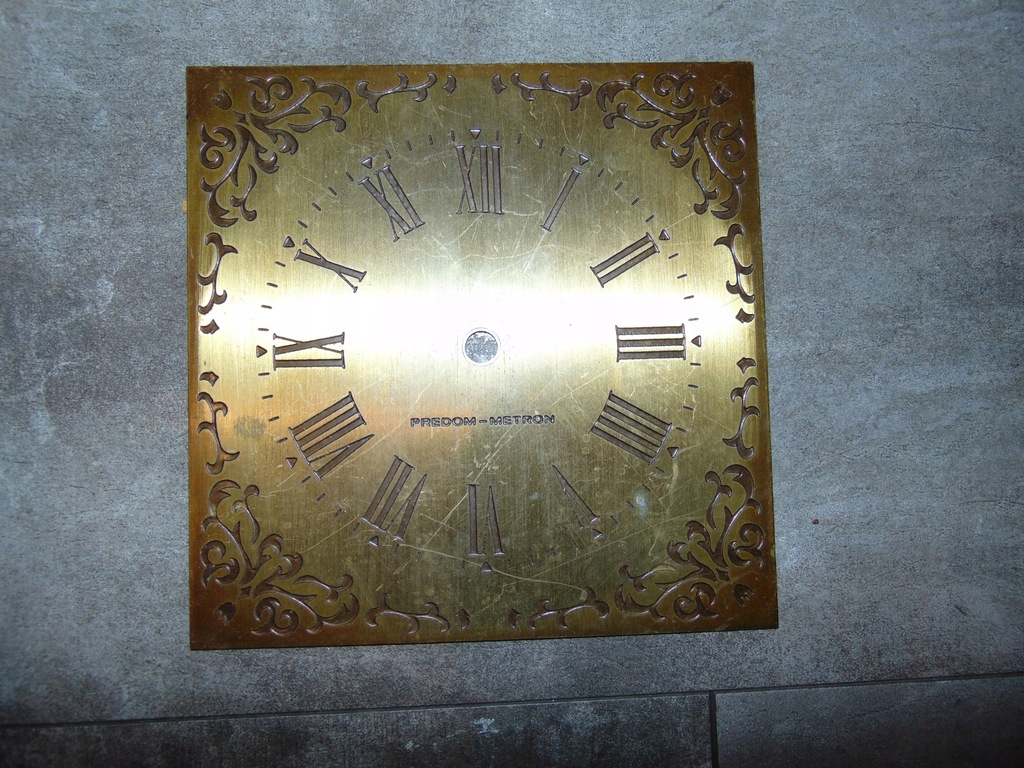 Mosiężna tarcza do Predom - Metron,18,7 x 18,7 cm. - 16233138192 - oficjalne archiwum Allegro