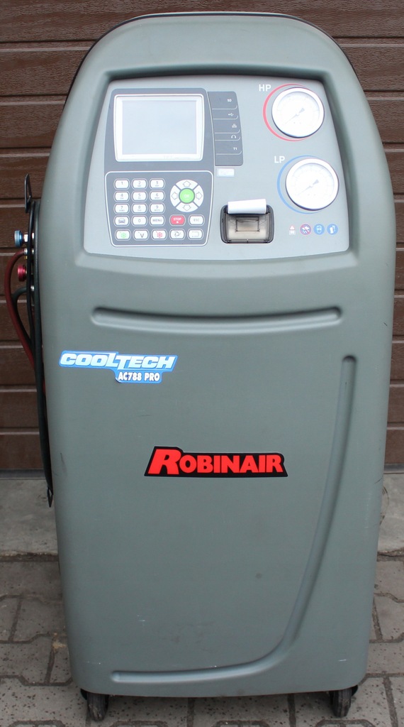 Stacja klimatyzacji Robinair AC788pro baza PL menu - 13590476285 - oficjalne archiwum Allegro