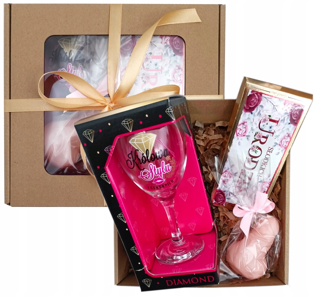 Zestaw prezentowy dla dziewczyny na urodziny 18-99 - 13698242963 - oficjalne archiwum Allegro