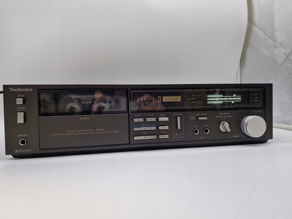 TECHNICS RS-M216 MAGNETOFON DECK JEDNOKASETOWY TOP - 13474168361 ...