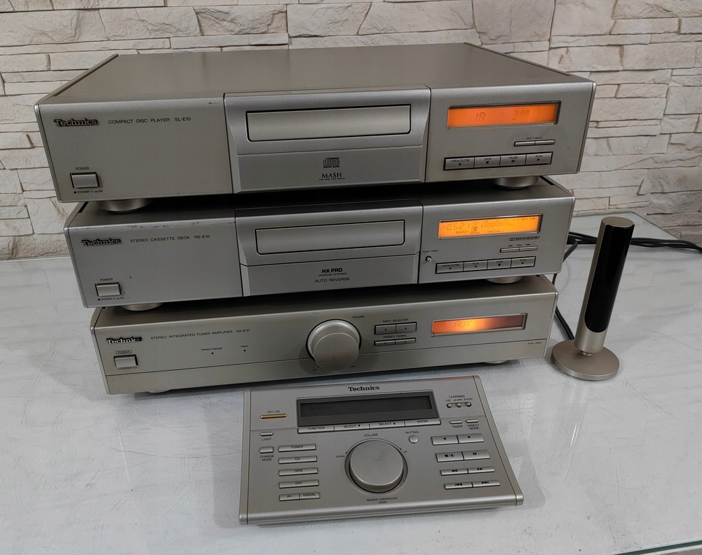 TECHNICS SA-E10 / SL-E10 / RS-E10 KULTOWA WIEŻA - 13176108577 - oficjalne archiwum Allegro
