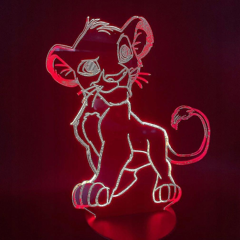 Lion King Simba Usb 3d Anime Night Light - 12630730934 - oficjalne ...