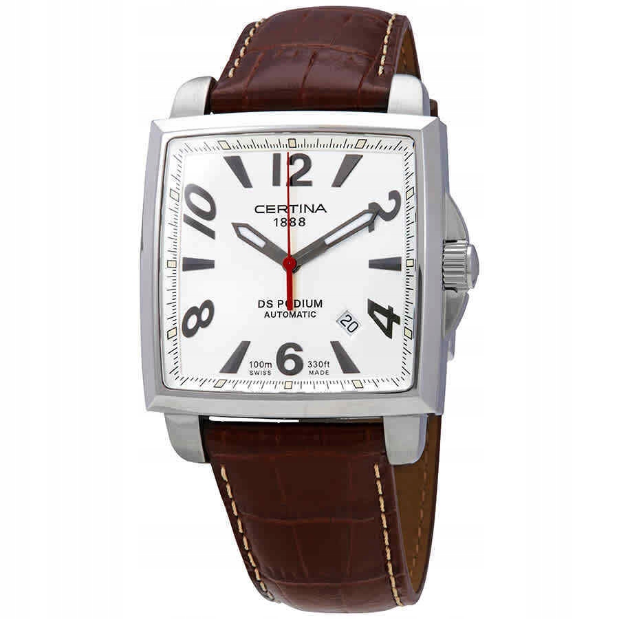 Zegarek męski CERTINA DS PODIUM SQUARE AUTOMATIC - 13221773223 ...