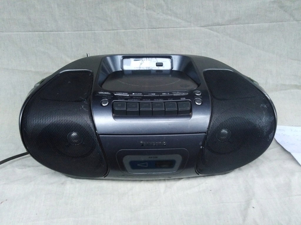 Panasonic radiomagnetofon RX-D26 - 11327135930 - oficjalne archiwum Allegro