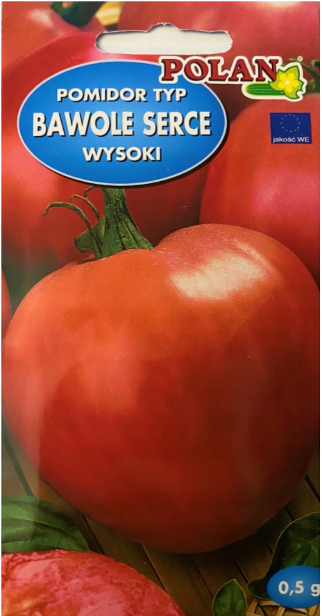 Pomidor Bawole Serce Wysoki Nasiona Polan 0,5 g - 11916596722 - oficjalne archiwum Allegro