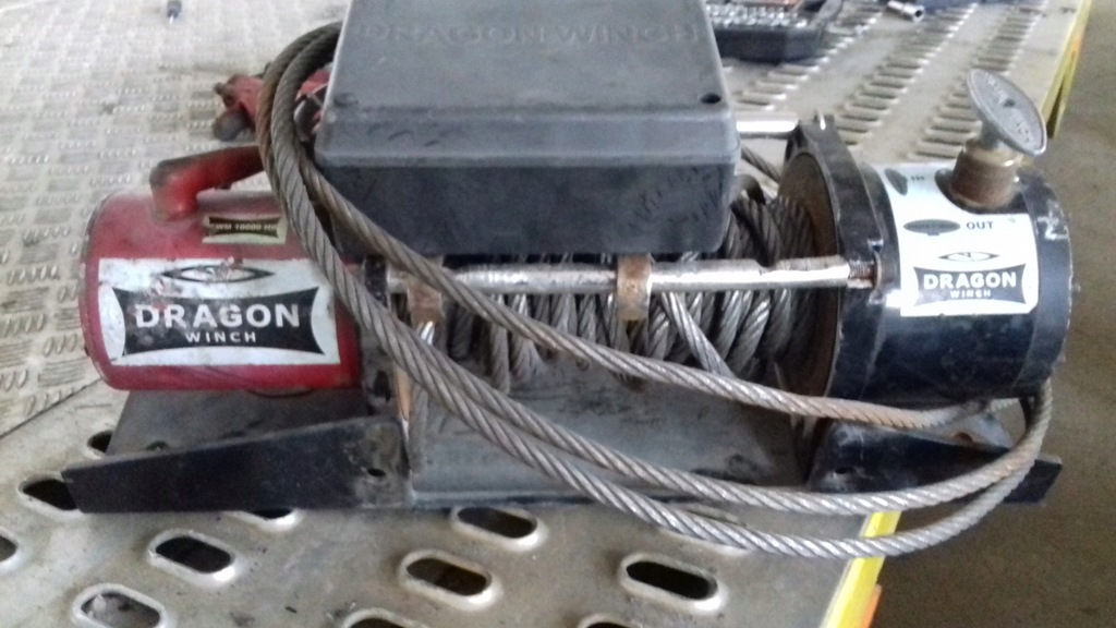 Wciągarka DRAGON DWM 10000 HD 4535 kg Uciąg 12V - 13531590651 ...