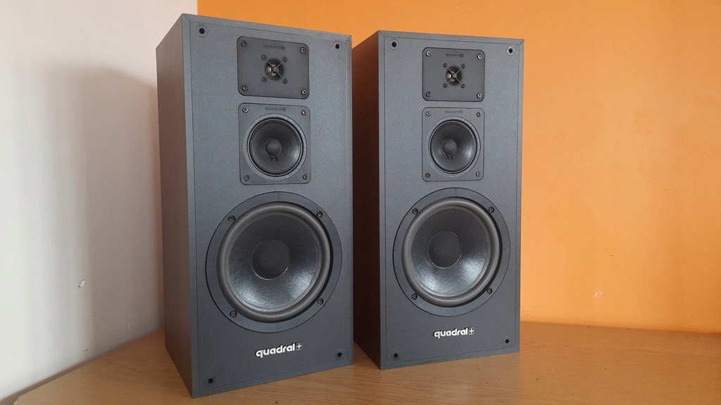 Quadral Quintas 135 - kolumny głośnikowe - 135 wat - 15320034127 - oficjalne archiwum Allegro