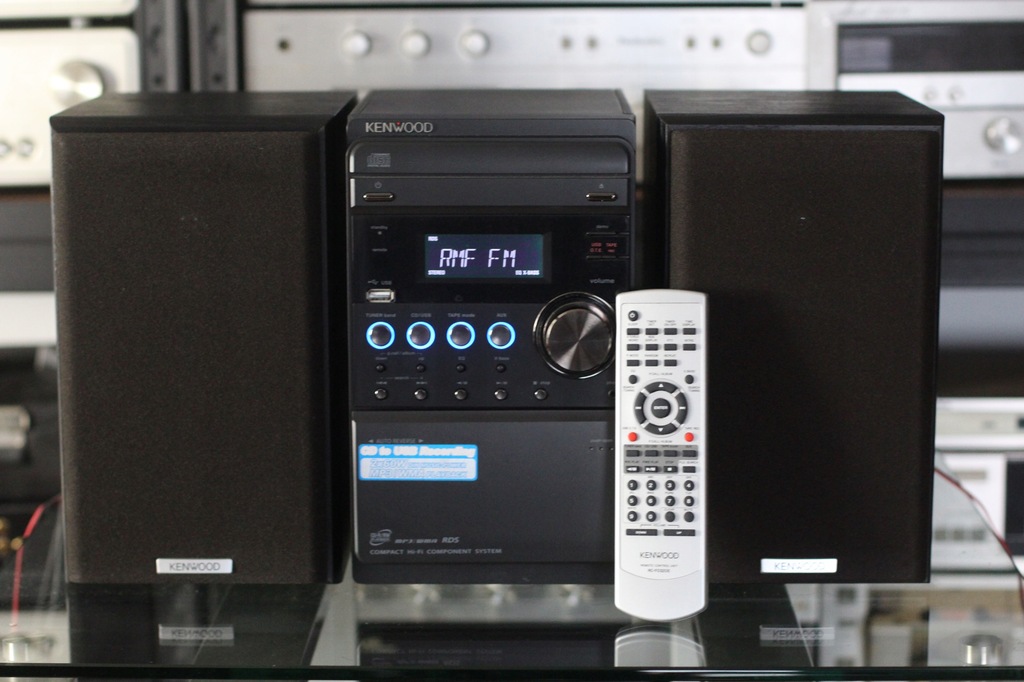 Kenwood RXD-M505USB mini wieża , komplet - 14919946377 - oficjalne ...
