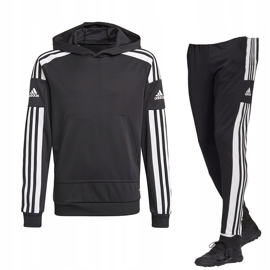 Dres Adidas komplet czarny juniorski 128 - 11133171466 - oficjalne ...