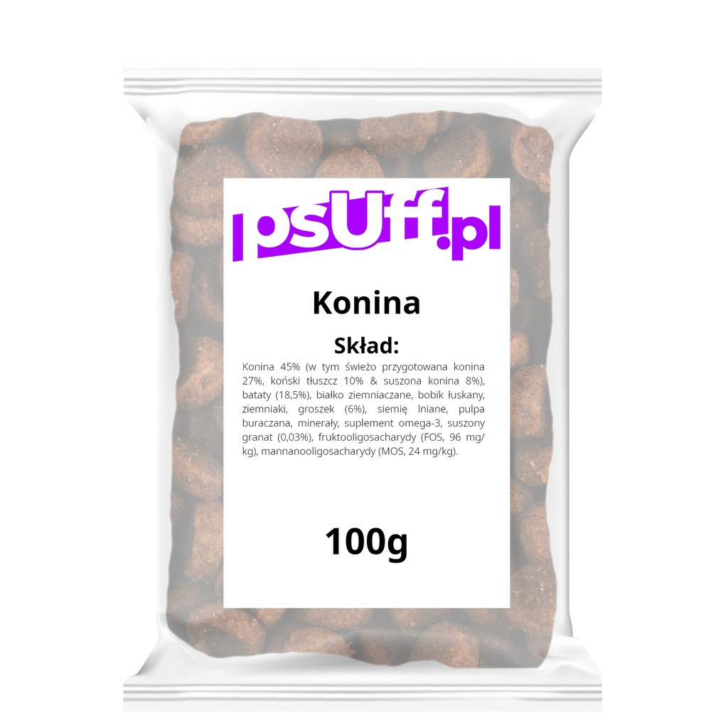 psUff Konina karma dla dorosłych psów - 13420594053 - oficjalne ...