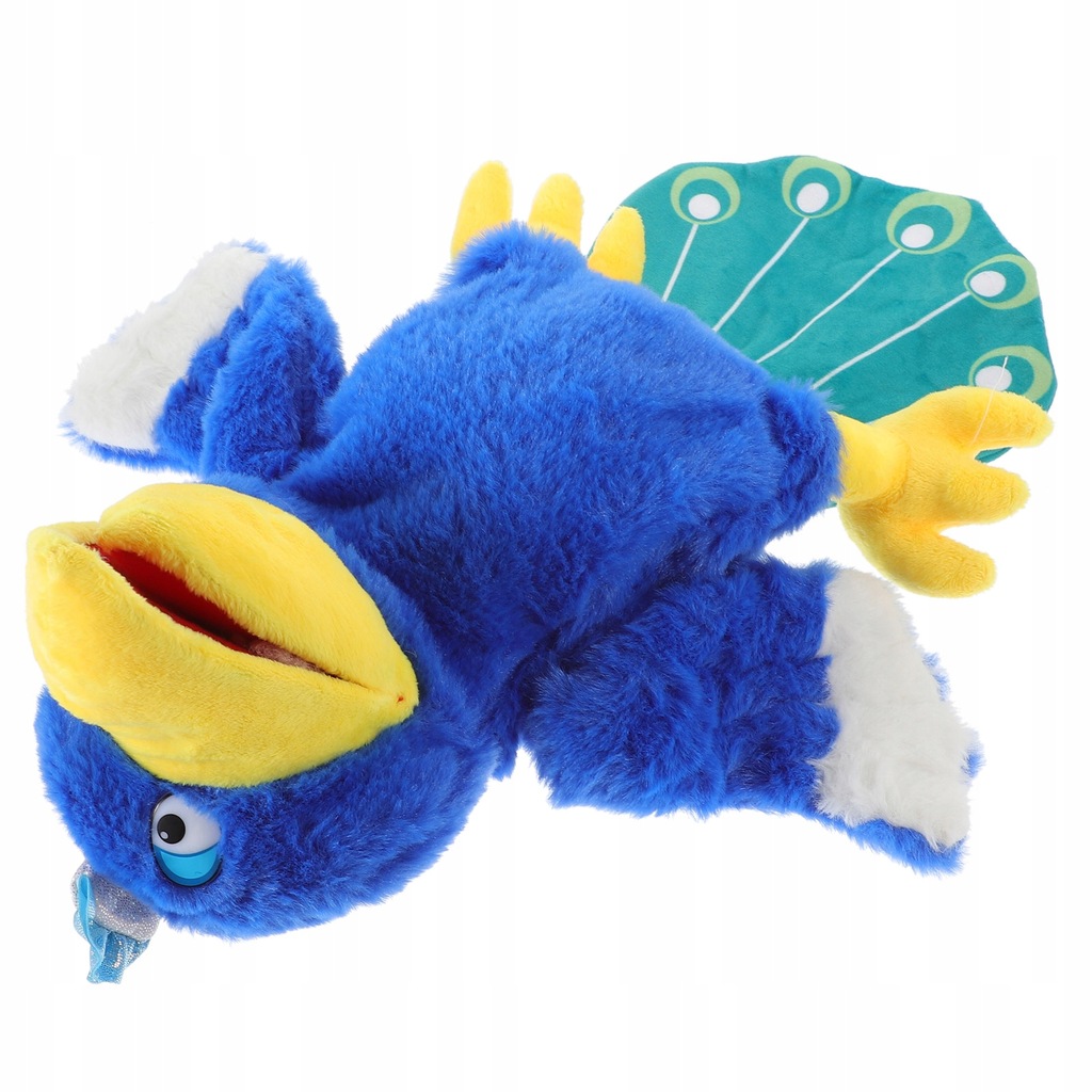 Peacock Hand Puppet Finger Role Play Figure - 15117596175 - oficjalne ...