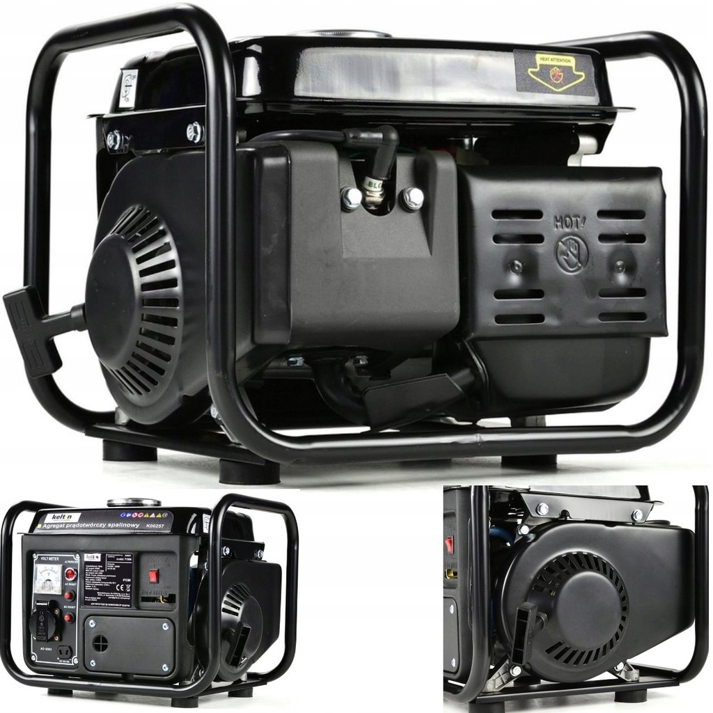 AGREGAT PRĄDOTWÓRCZY GENERATOR SPALINOWY 2KM 720W - 12536375417 ...