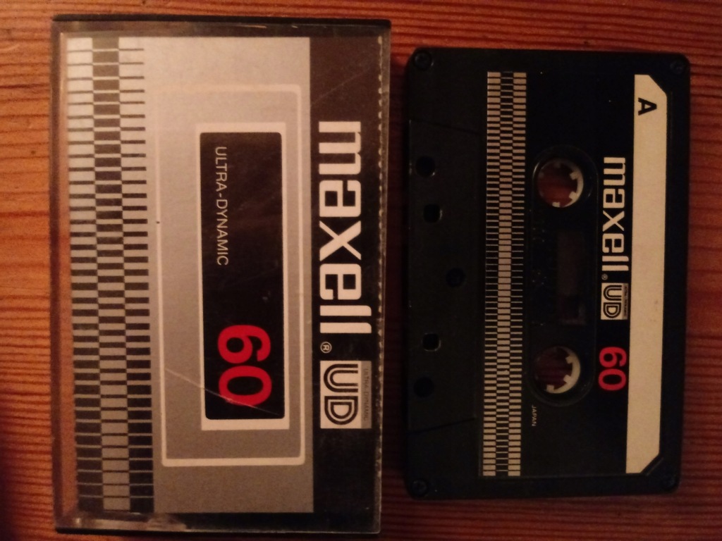 Kaseta magnetofonowa Maxell UD 60 , japan - 11610093044 - oficjalne archiwum Allegro