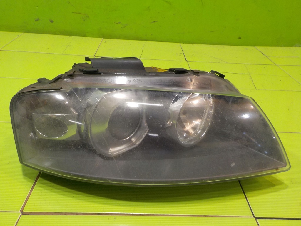 AUDI A3 8P 05r xenon lampa prawa przod 0301206676 - 15031506904 - oficjalne archiwum Allegro