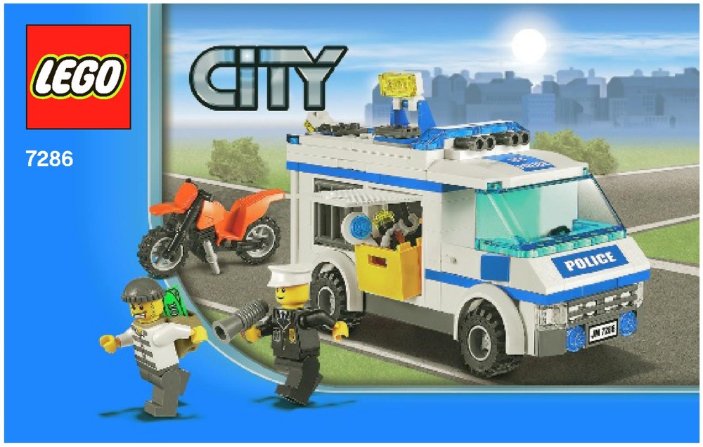 Instrukcja Lego City 7286 Police Prisoner Transpor - 7871327903 ...