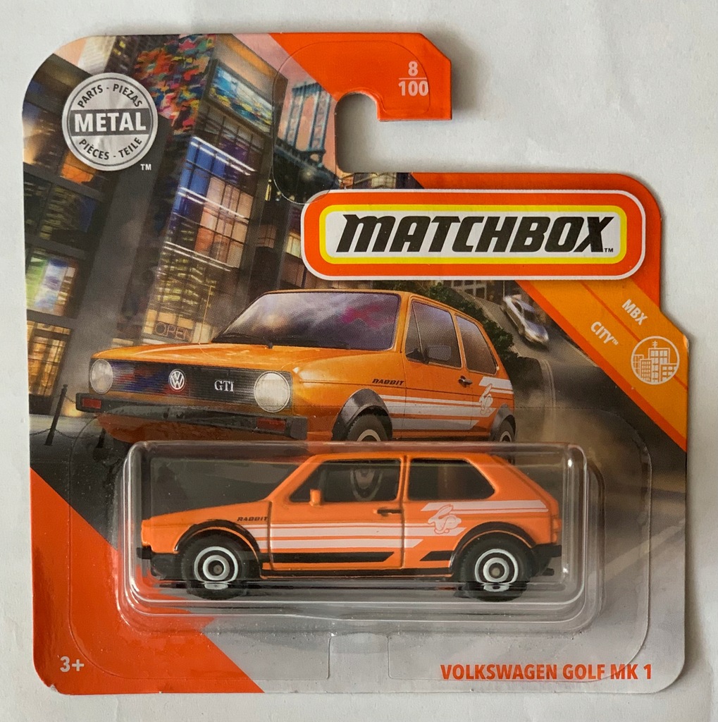 MATCHBOX VOLKSWAGEN GOLF MK1 - 12182252649 - oficjalne archiwum Allegro