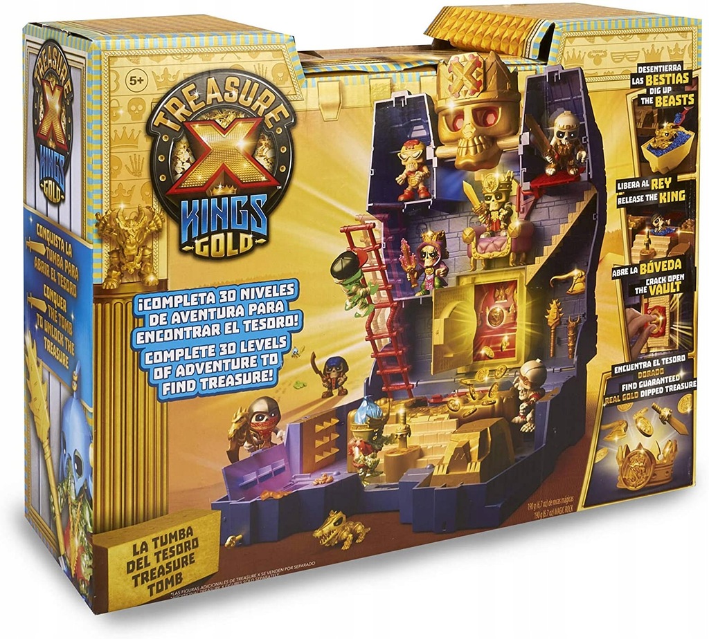 TREASURE X KINGS GOLD GROBOWIEC ZŁOTY SKARB - 11147530468 - oficjalne ...