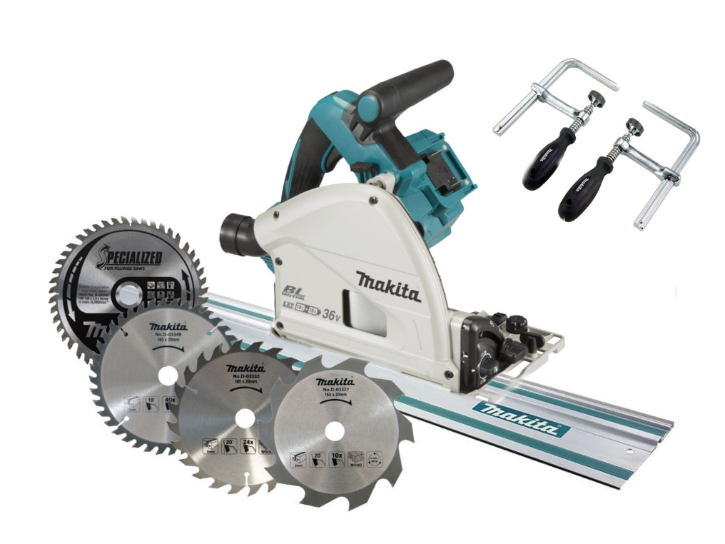 MAKITA DSP600 ZAGŁĘBIARKA PILARKA AKU + GRATISY - 7397343531 ...