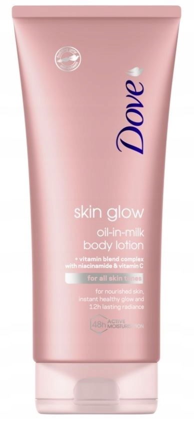 Dove Skin Glow pielęgnujące mleczko do ciała 200ml - 13189972558 ...