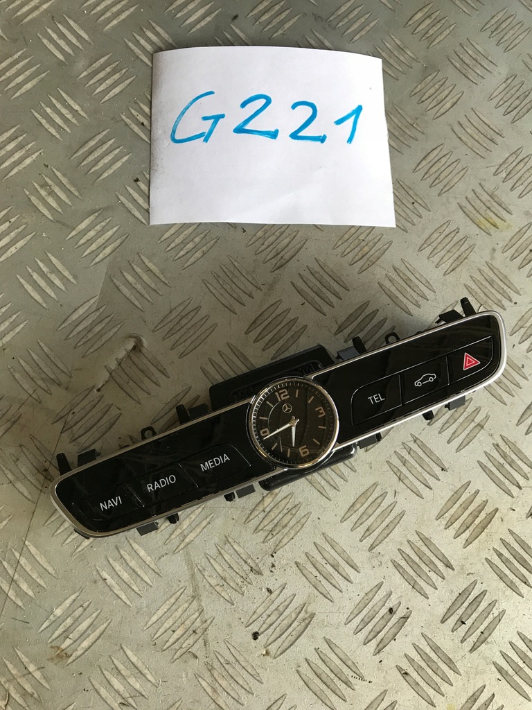 MERCEDES W213 PANEL RADIA ZEGAREK A2139054603 - 11324095851 - oficjalne ...