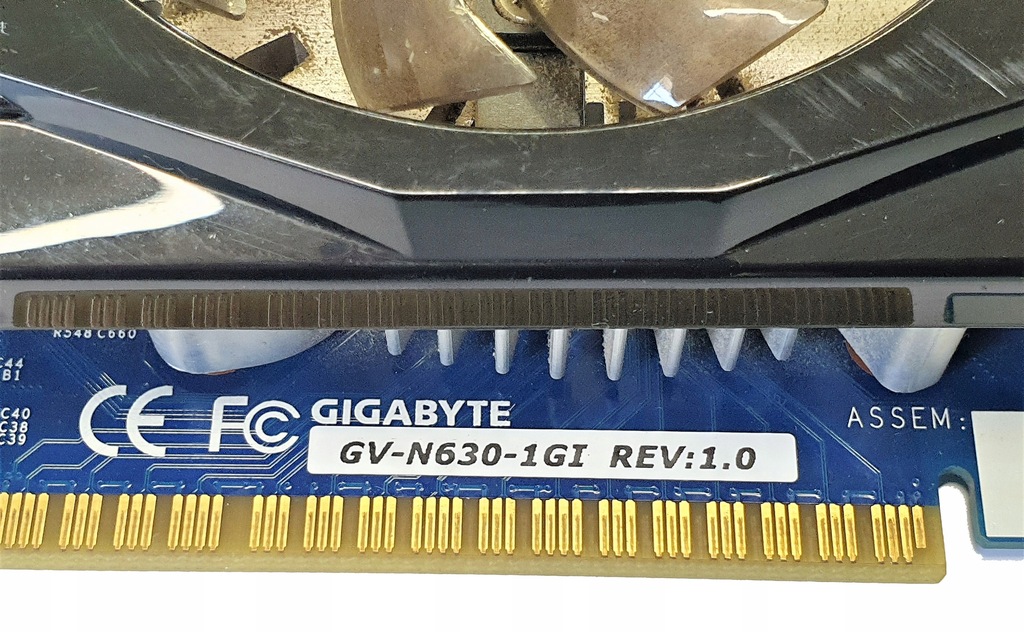 KARTA GRAFICZNA PCI GIGABYTE GV-N630-1GI 1GB DDR3 - 12061976006 - oficjalne archiwum Allegro