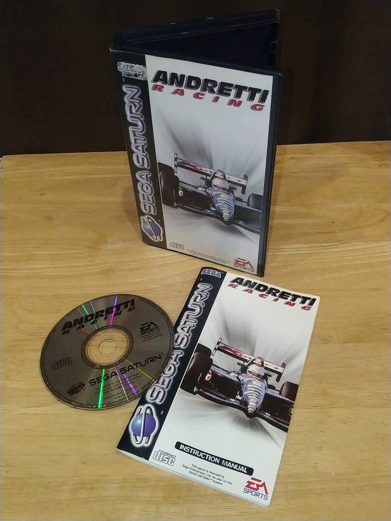 Купить ANDRETTI RACING - КОМПЛЕКТ SEGA SATURN: отзывы, фото и ...