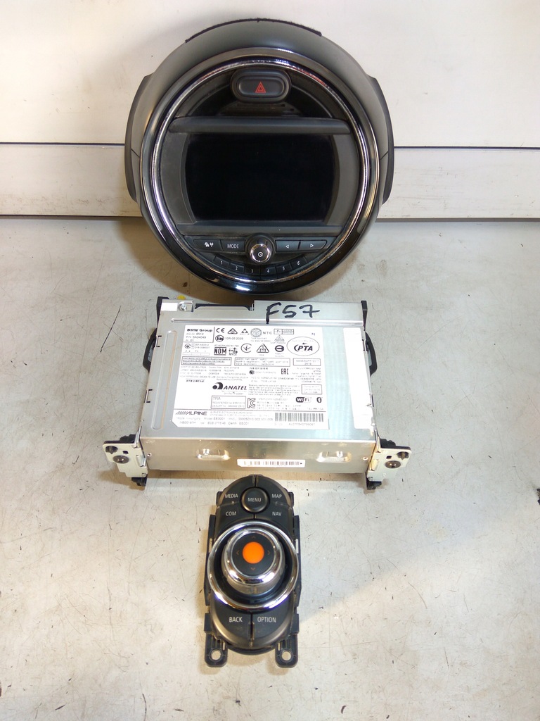 MINI COOPER F55 F56 F57 RADIO WYŚWIETLACZ NAVI - 9945438198 - oficjalne ...