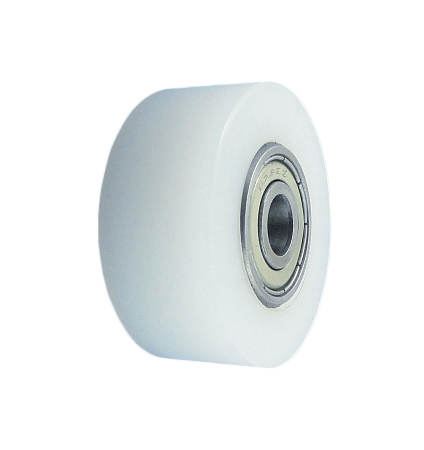 fi 55 ROLKI podwójnie ŁOŻYSKOWANE do 120 kg fi 10 - 5604910625 ...