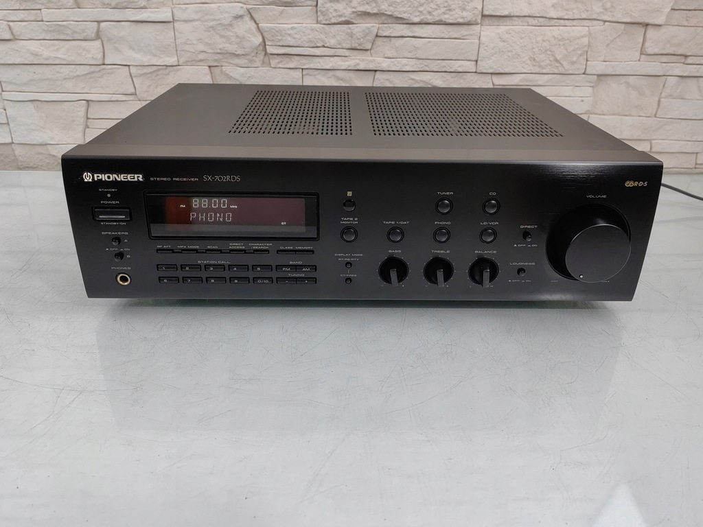 PIONEER SX-702RDS Wysokiej klasy amplituner stereo - 13220133501 ...