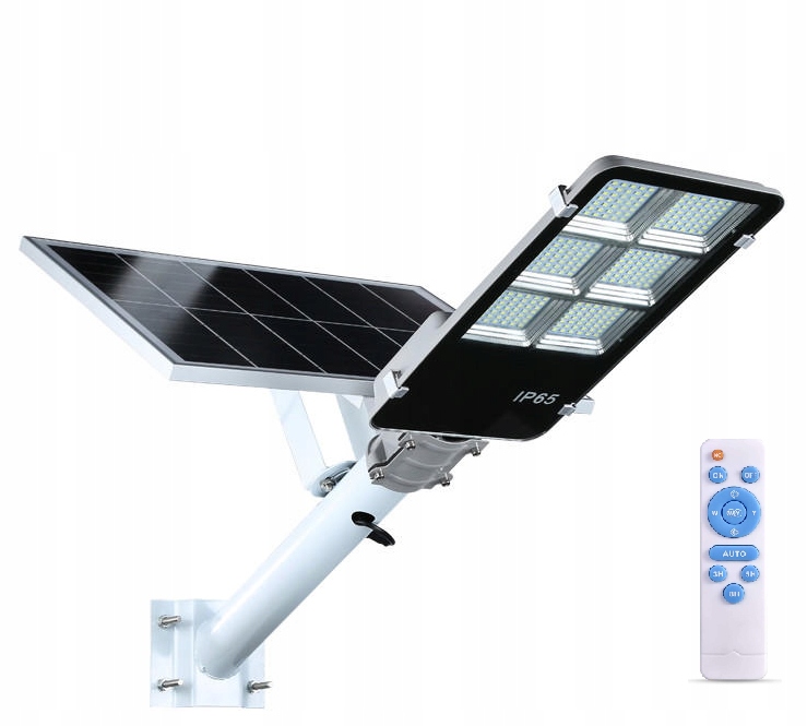 Lampa Solarna Latarnia Uliczna 800W +Panel +Uchwyt - 11841654082 - oficjalne archiwum Allegro